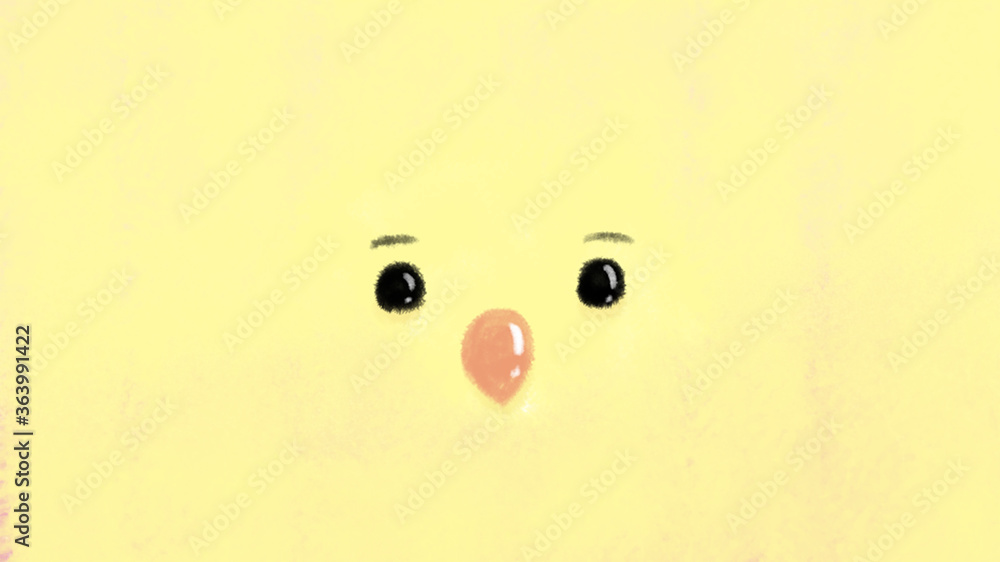 Wallpaper Pollito Stock Illustration | Adobe Stock