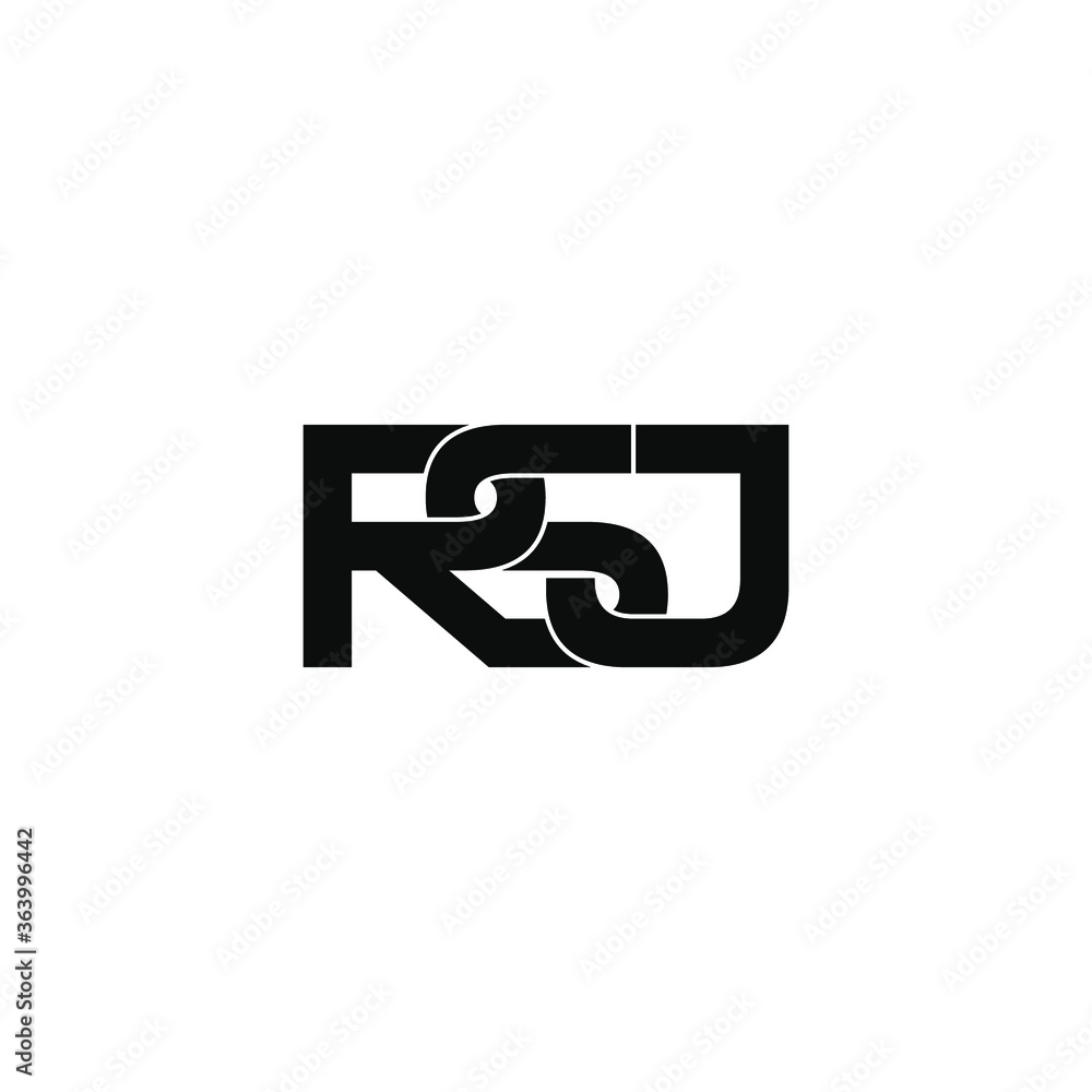 rsj letter original monogram logo design Stock Vector | Adobe Stock