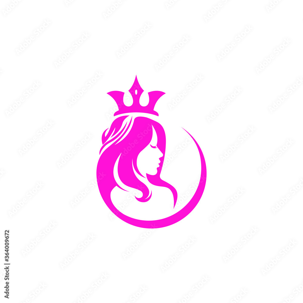 Beauty Queen Vector
