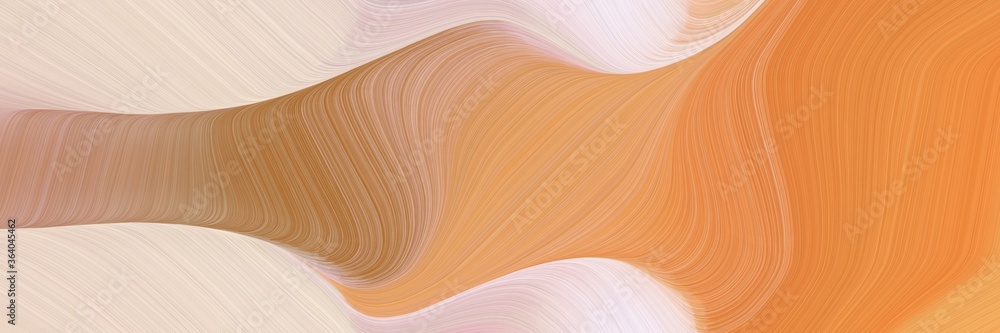 beautiful colorful curves background with peru, light gray and tan ...
