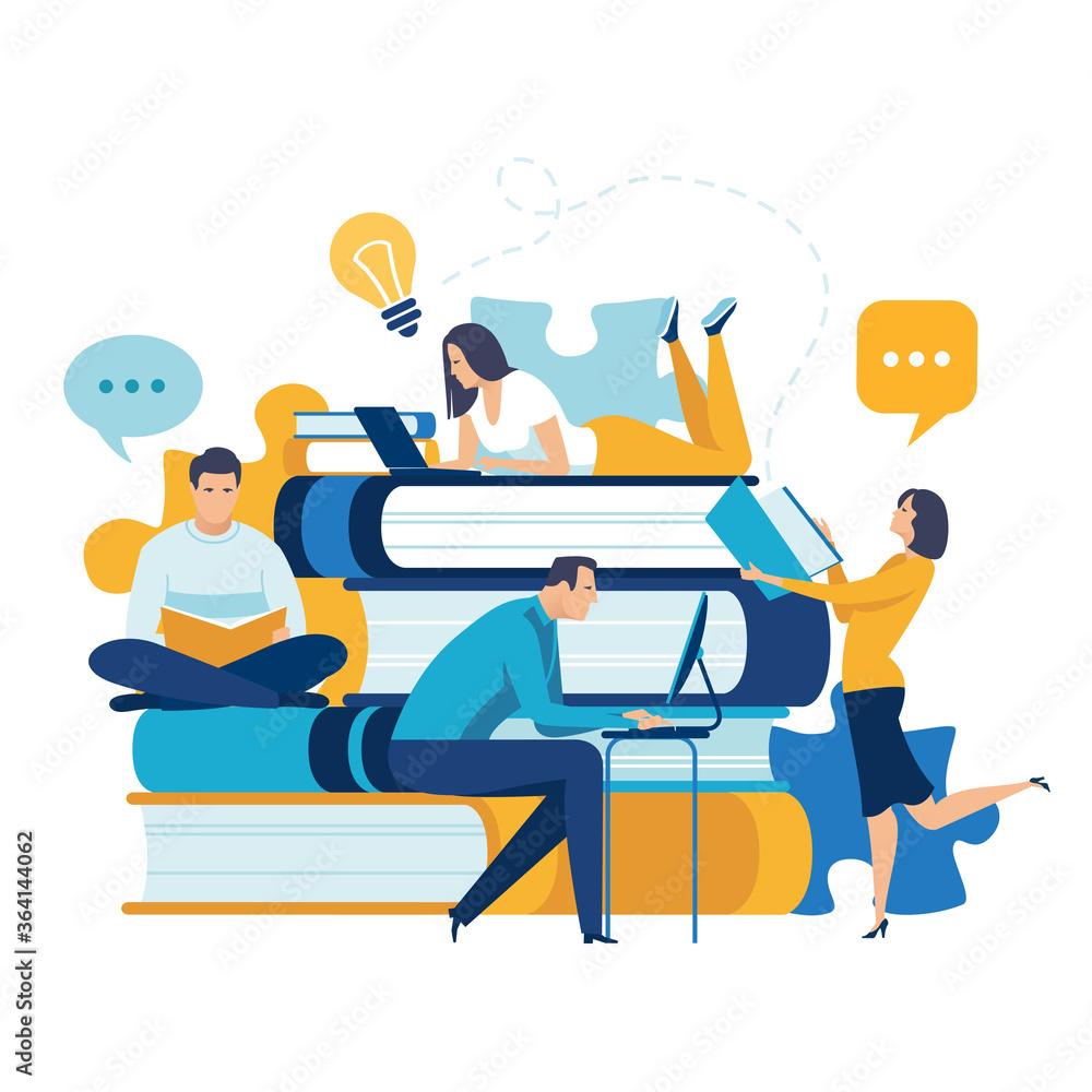 Learning Stock Vector | Adobe Stock
