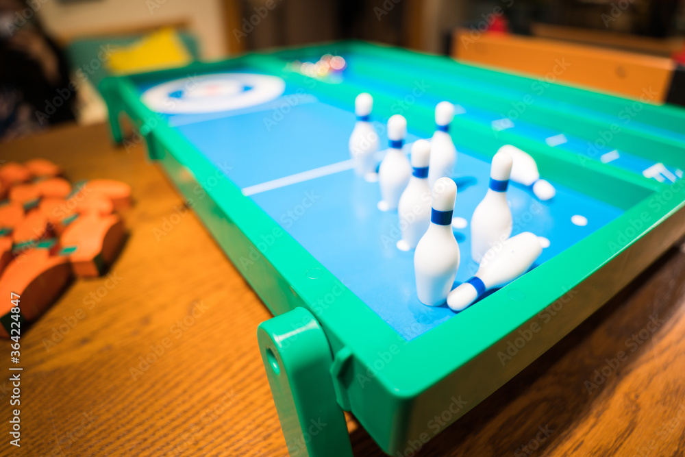 Stay at home with family image, playing classic table game with family ...