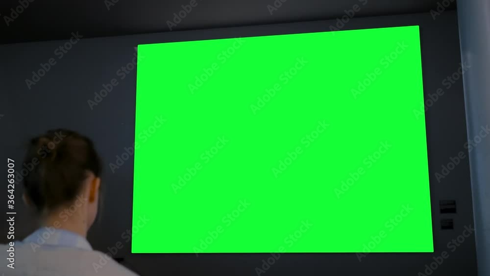 Green screen, technology, chroma key, futuristic, template, mock up ...