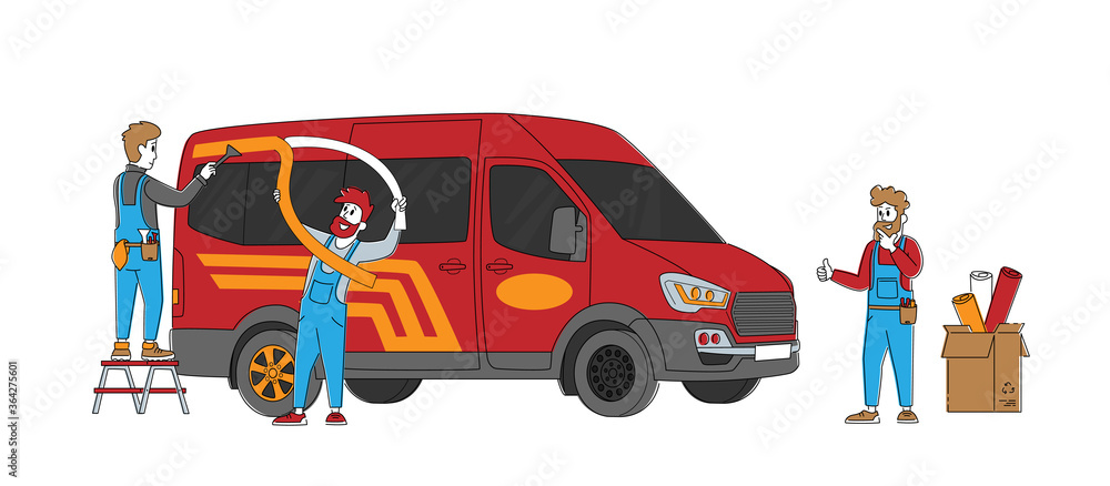 Upgrade and Modification Service for Transportation. Garage or Salon ...