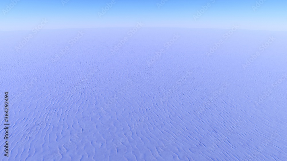 realistic surface of an alien planet, view from the surface of an exo ...