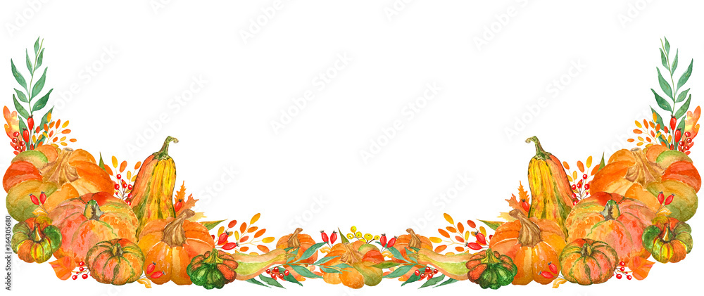 Harvest Party Border