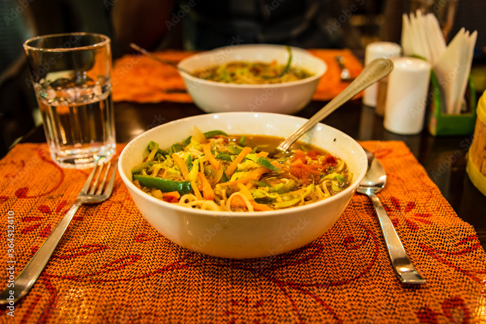 Thukpa is a Tibetan noodle soup, which originated in the eastern part ...