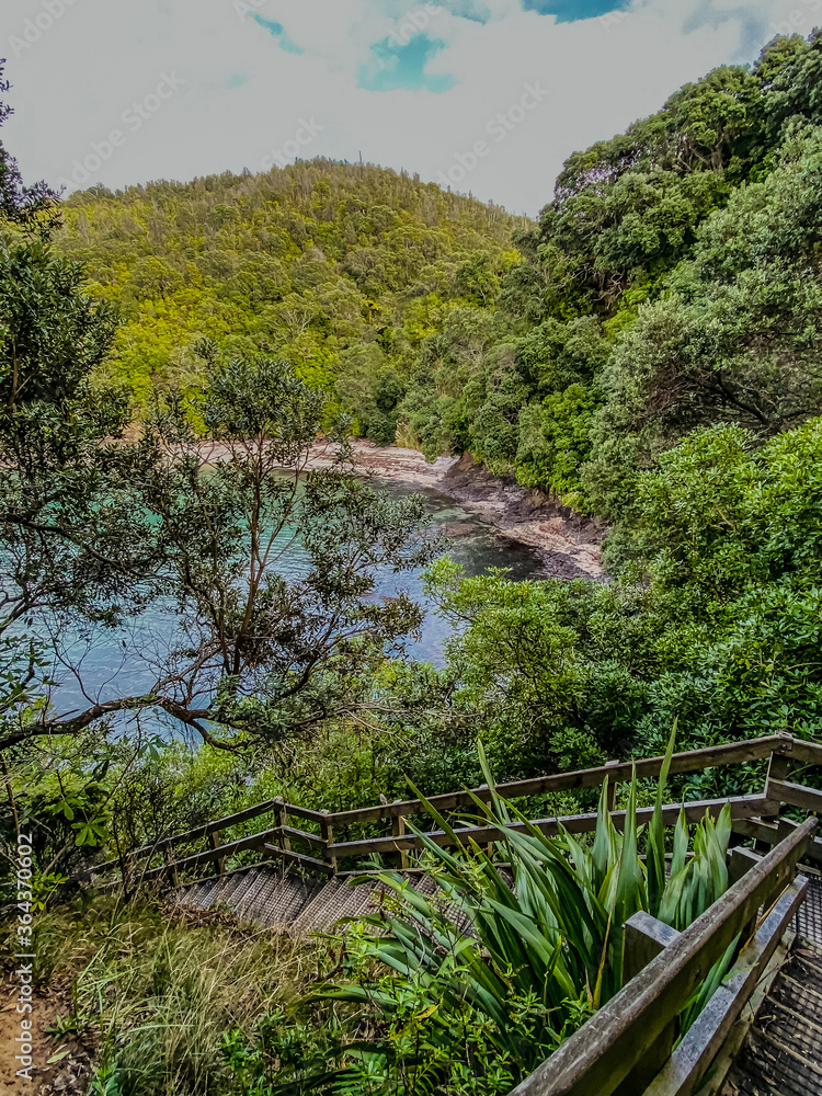 Nga Tapuwae o Toi, or the 'Footprints of Toi', is a walking trail ...
