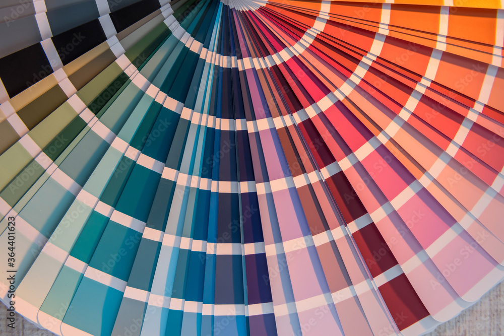 Choice colorful paper spectrumfor design. colour palette for patern ...