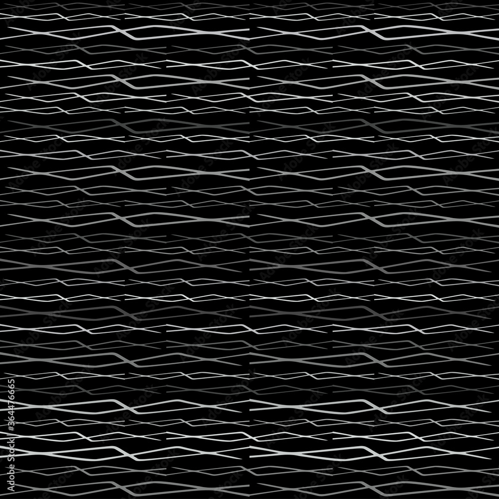 Seamless Texture of Horizontal lines, vector pattern of digital waves ...