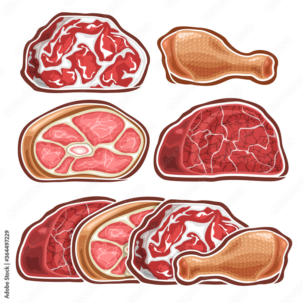 Raw Meat Drawing