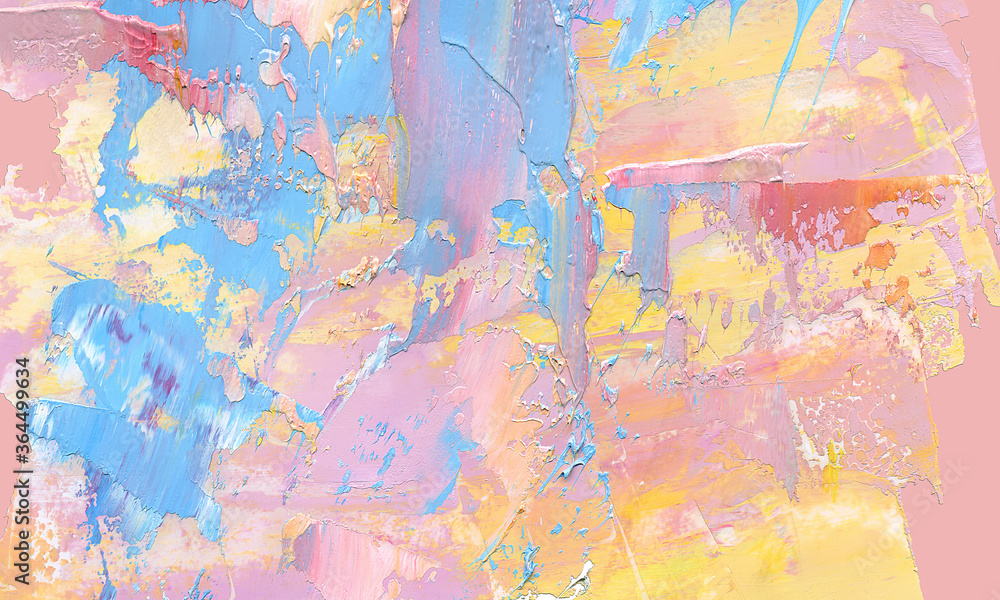 Abstract painting background in positive color as wallpaper, pattern ...