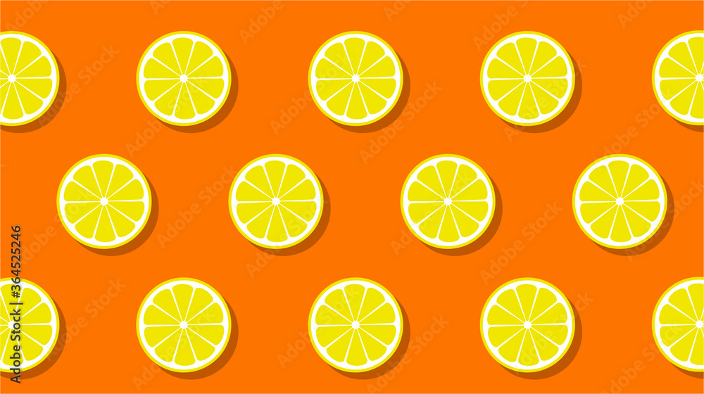 sfondo, frutta, limone, limoni, agrumi, estate, agrume Stock Vector ...