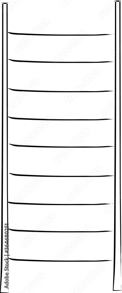 Stunning Black and White Drawing of a Staircase, a Timeless Work of Art ...