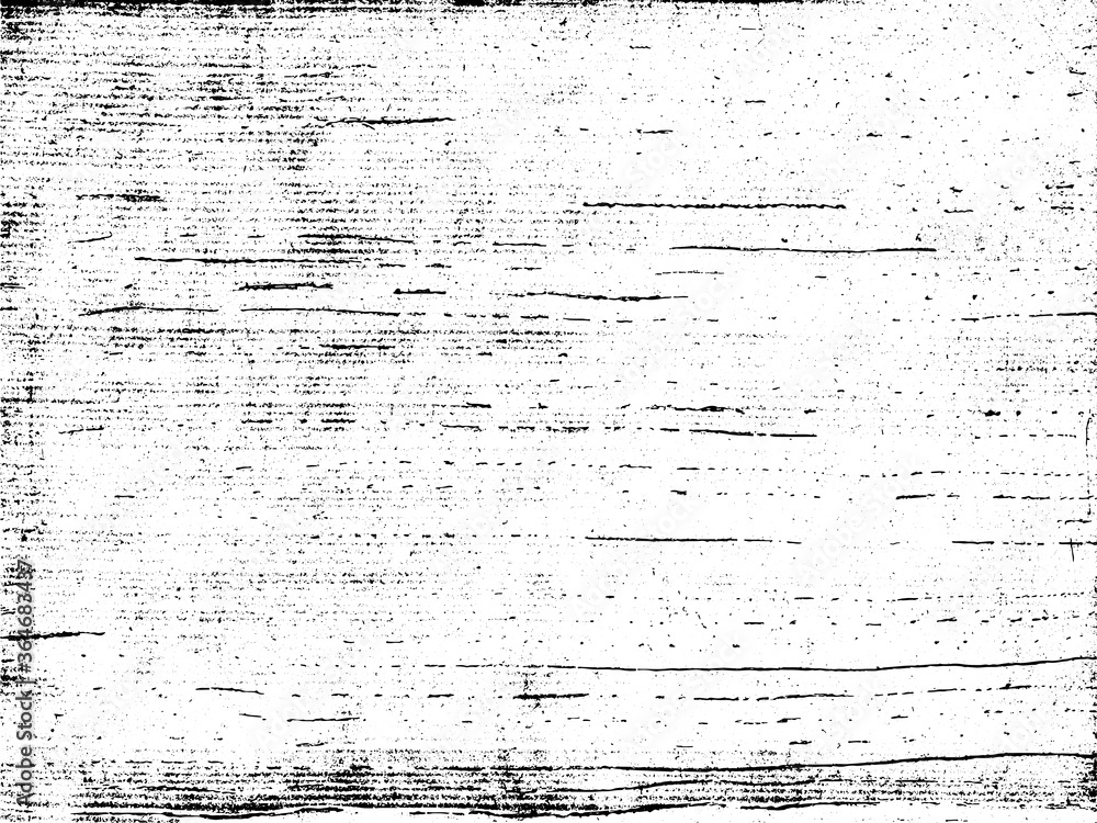 A black and white vector texture of scratched, scraped, distressed and ...