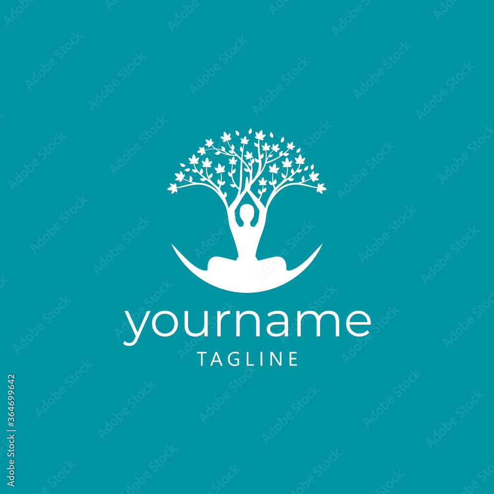 Yoga Logo Tree