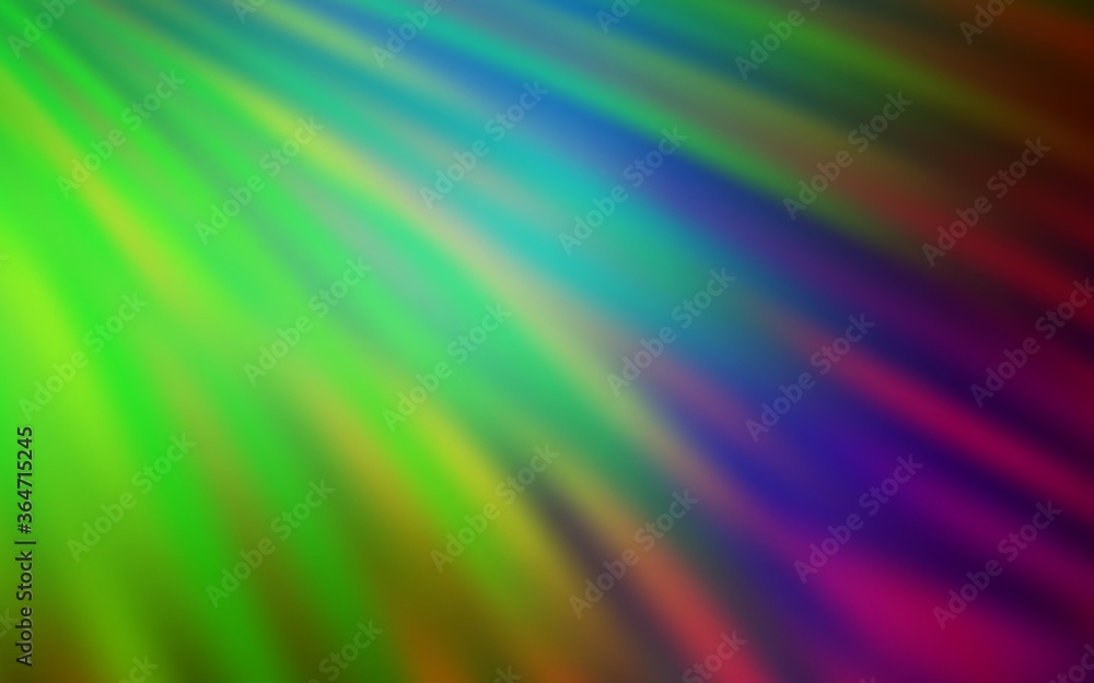 Light Pink, Green vector background with stright stripes. Lines on ...