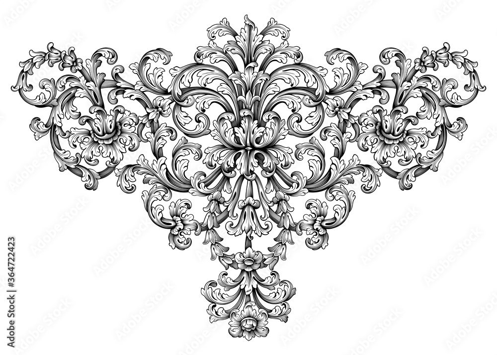 Victorian Frames Tattoo