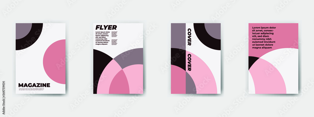 Abstract geometric pattern background for business brochure cover ...