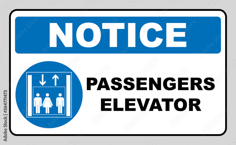 Passengers elevator sign. Lift vector icon. Vector illustration ...