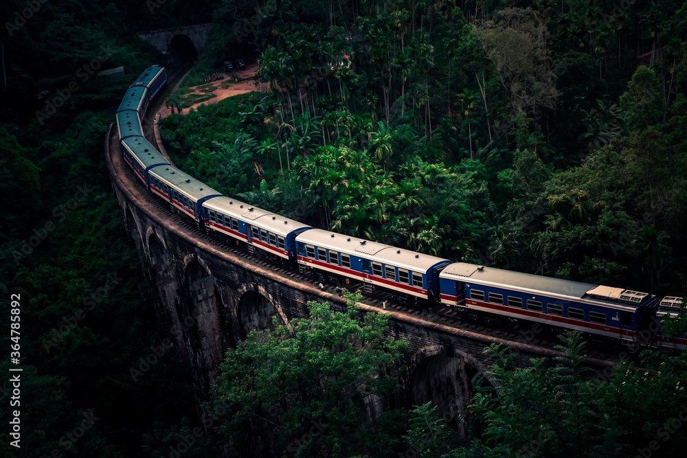 Scenic Train Ride over the world renowned demodara nine arches bridge ...