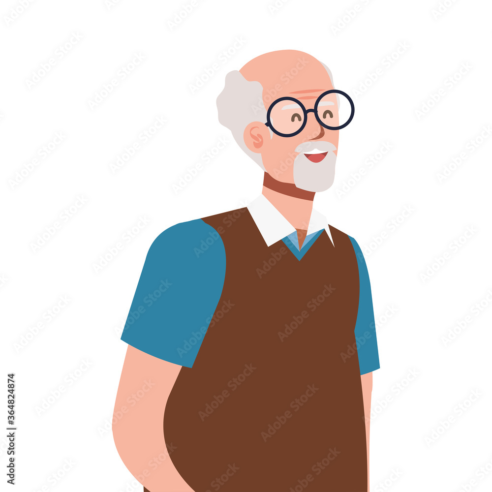 Grandfather design, Old man male person father grandparents family ...