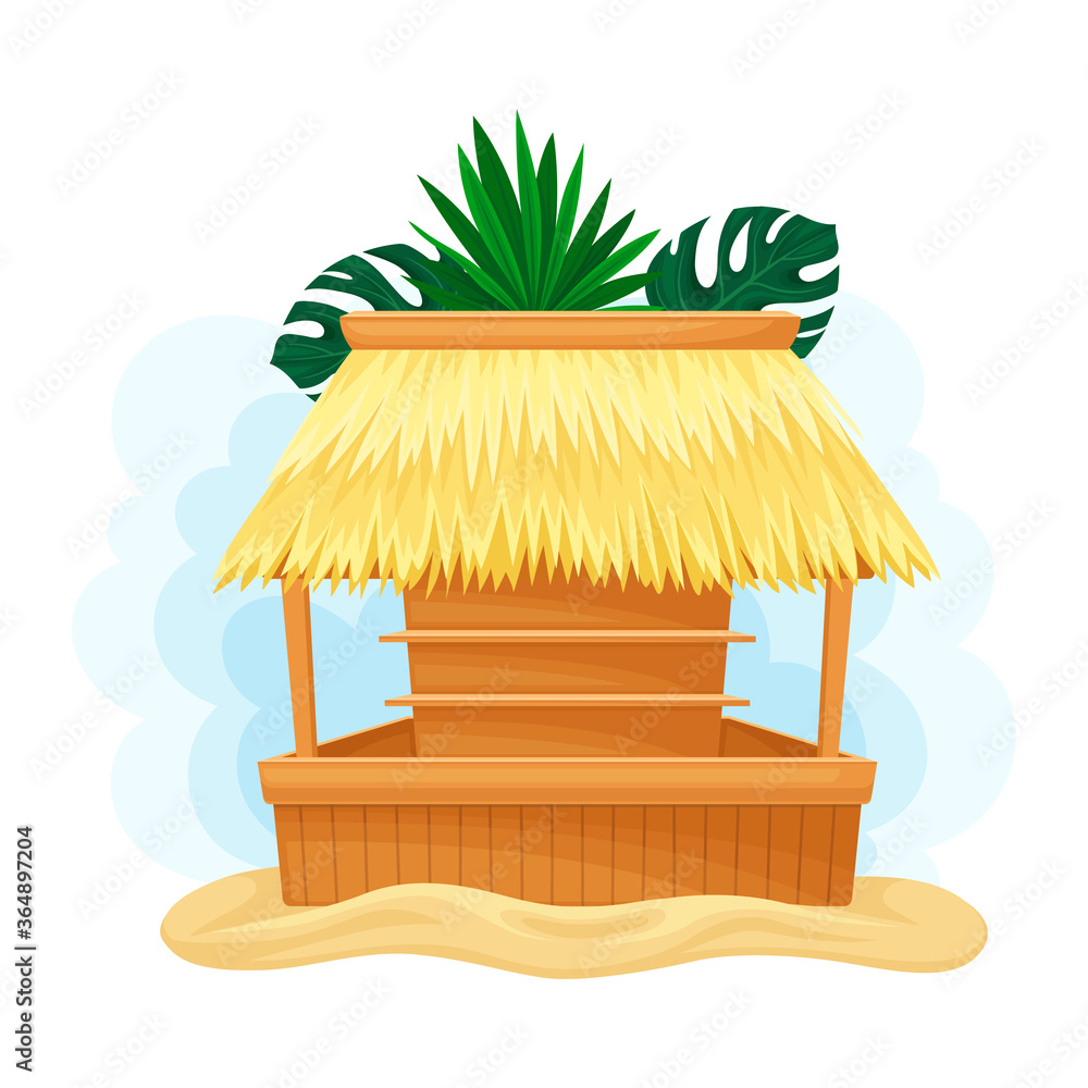 Hut Roof Vector