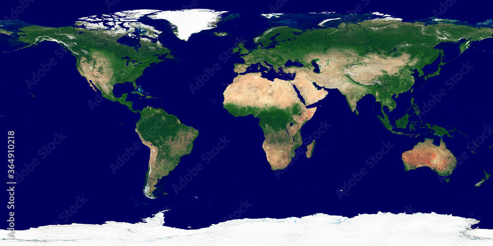 World texture. Satellite image of the Earth. High resolution texture of ...