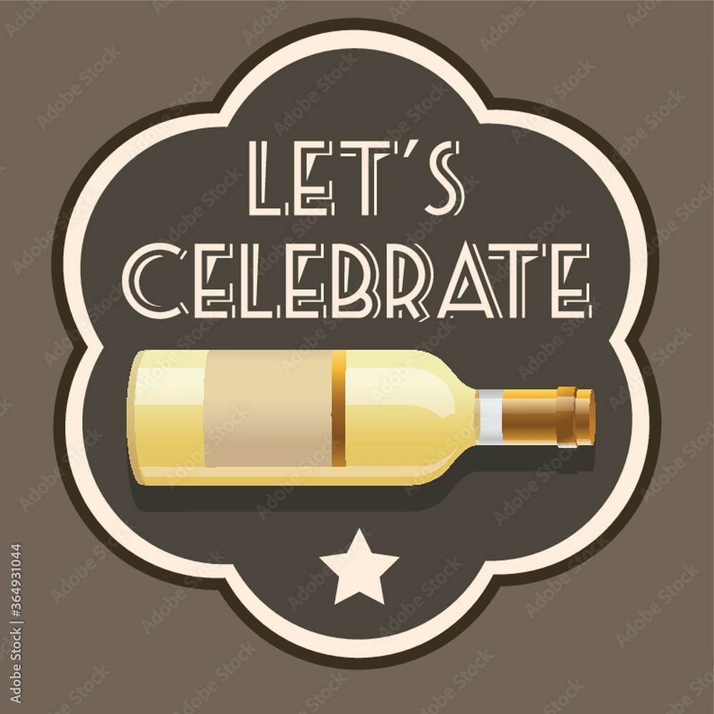 let's celebrate card Stock Vector | Adobe Stock let's celebrate card Stock Vector | Adobe Stock