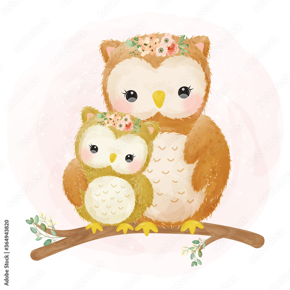 Owl Baby Shower Clip Art