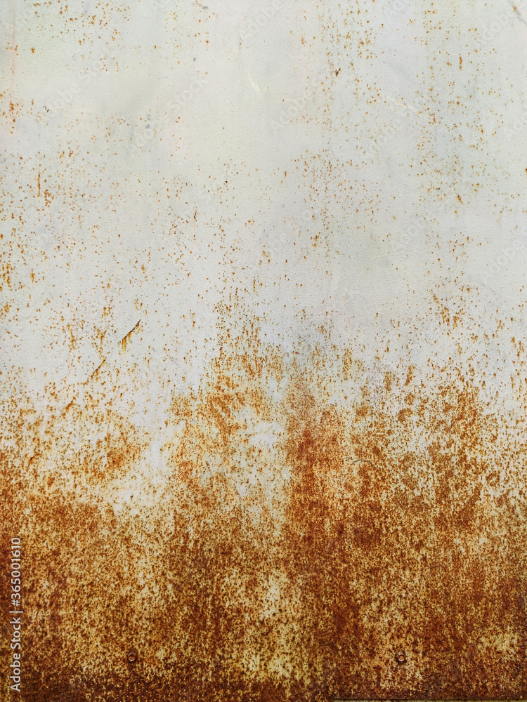 Corroded metal background. Rusty metal background with streaks of rust ...