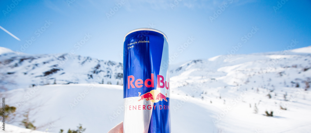 Red Bull is the most popular energy drink in the world in Aluminum can ...