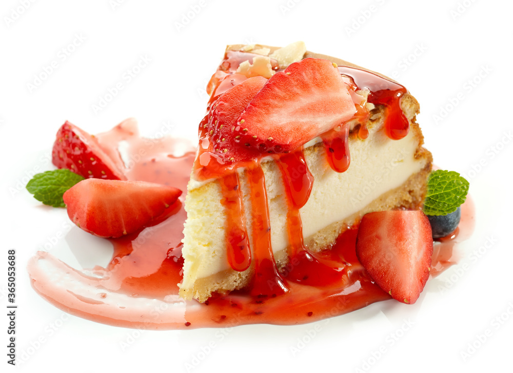 piece of cheesecake Stock Photo | Adobe Stock