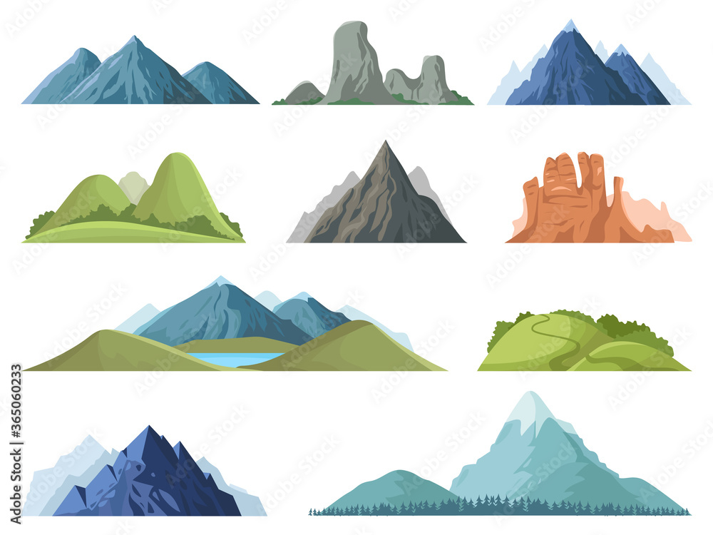 Mountain Top Vector