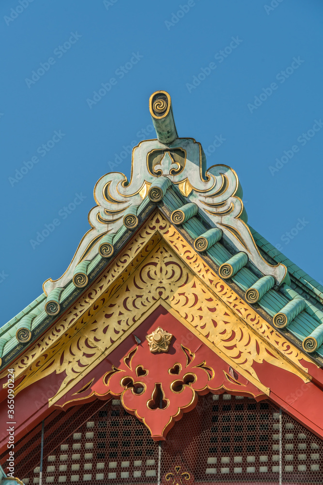 Tokyo, Chiyoda - August 5, 2018 : Kanda Myojin or Kanda Jinja ...