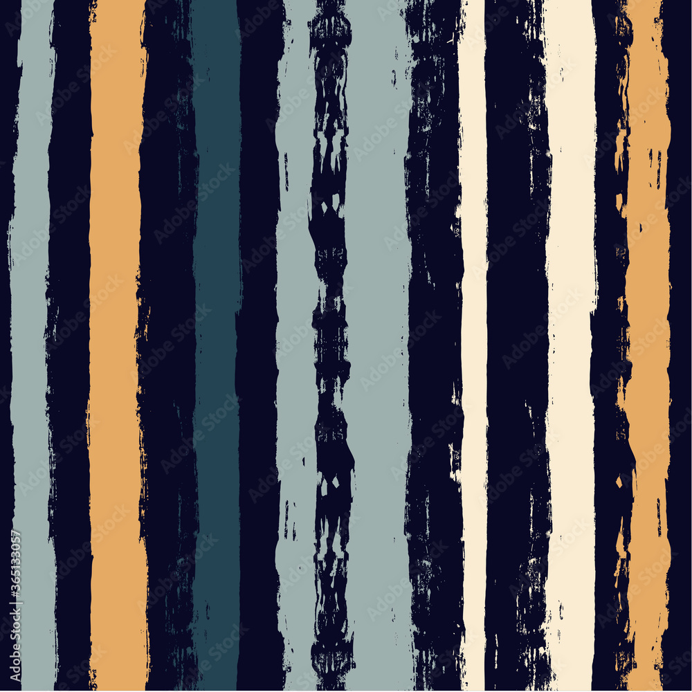 Stripe Seamless pattern. vector striped graphic background. paint ink ...