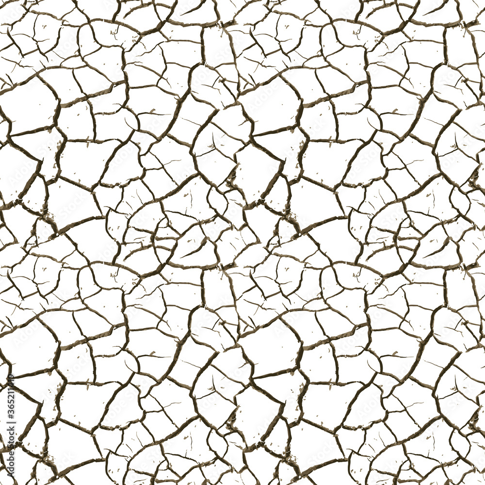 Realistic cracked earth after drought, dry dirt texture seamless ...