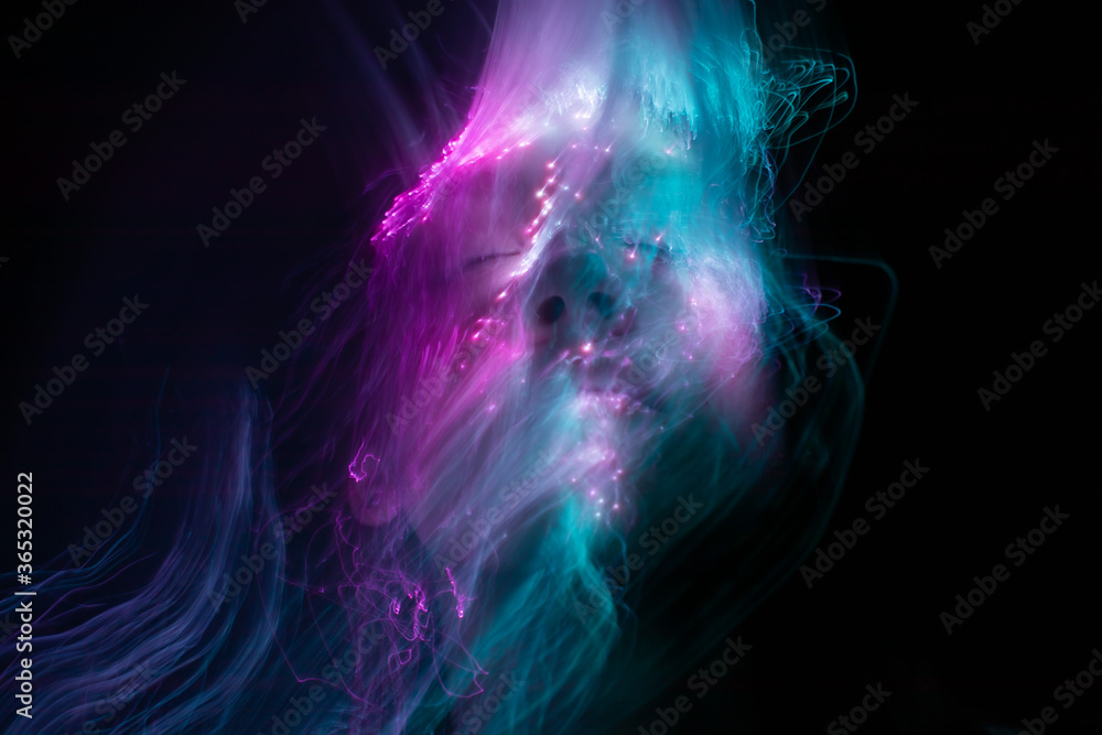 light new photo art direction, long exposure photo without photoshop ...