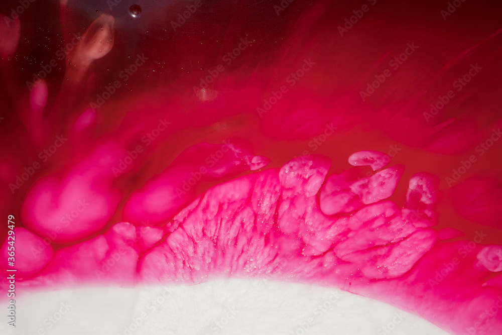Part of original resin art (epoxy resin) painting. Marble texture ...