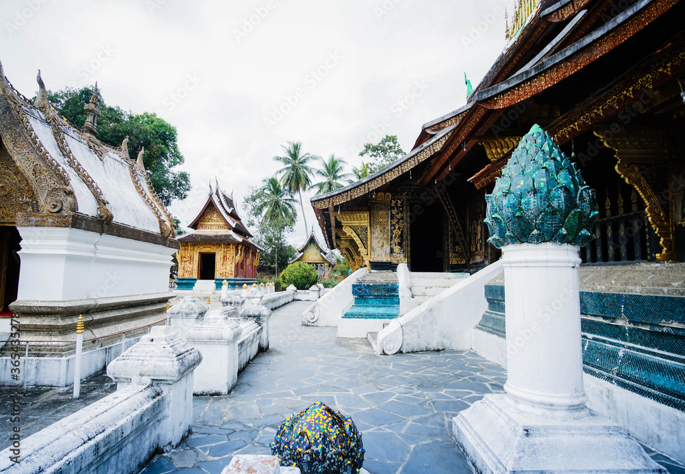 Wat Xieng Thong or The golden city temple in Luang Prabang Laos, Wat ...