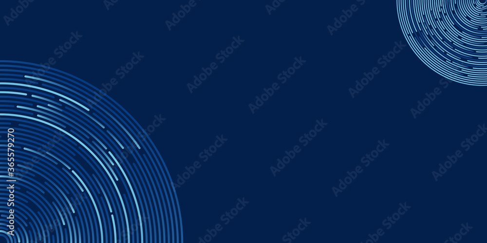 Blue background with UI HUD screen tech system innovation concept ...