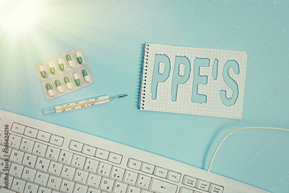 Conceptual hand writing showing Ppe s is. Concept meaning Specialized ...