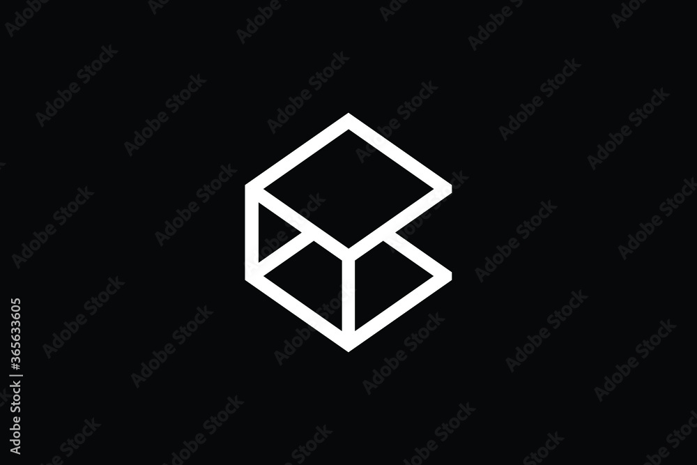 Minimal Innovative Initial CY logo and YC logo. Letter CY YC creative ...