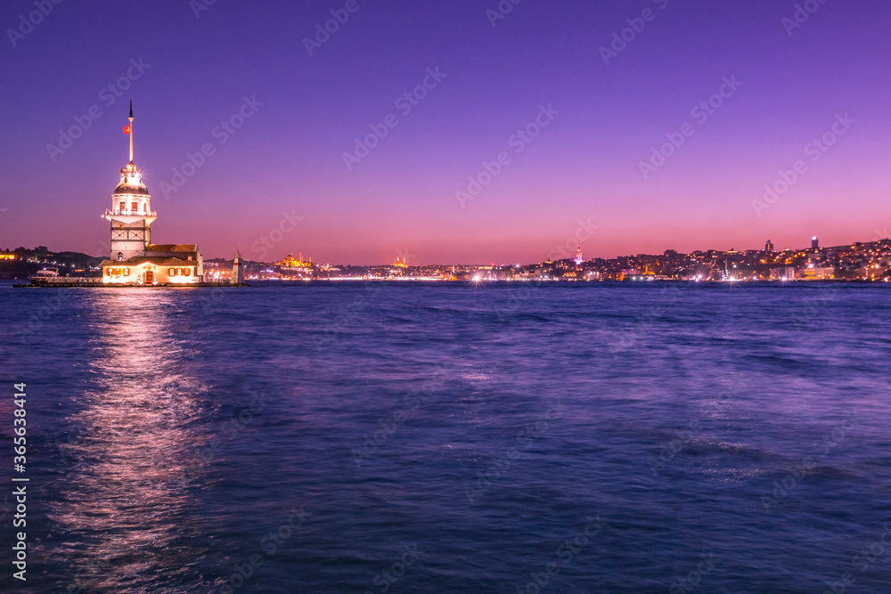 Maiden's Tower. It also known as Leander's Tower since the medieval ...