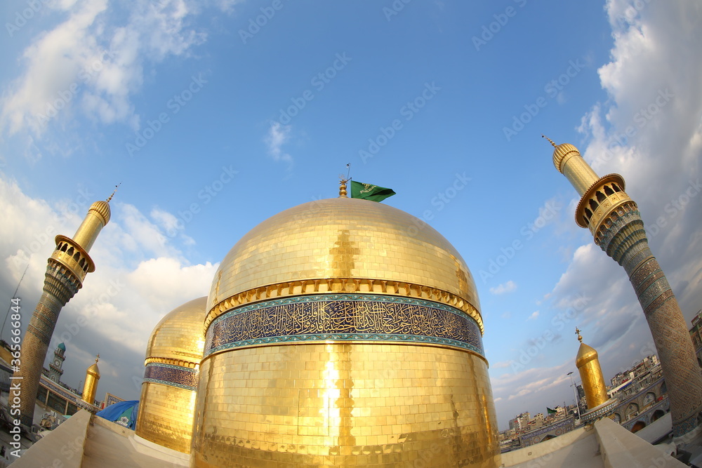 The shrine of Imam Musa Al-Kadhim and Imam Muhammad Al-Jawad in Al ...