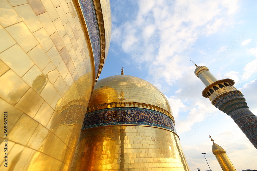 The shrine of Imam Musa Al-Kadhim and Imam Muhammad Al-Jawad in Al ...