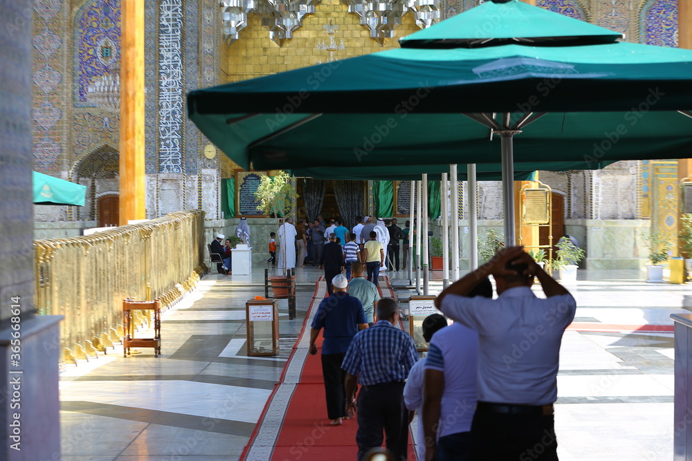The shrine of Imam Musa Al-Kadhim and Imam Muhammad Al-Jawad in Al ...