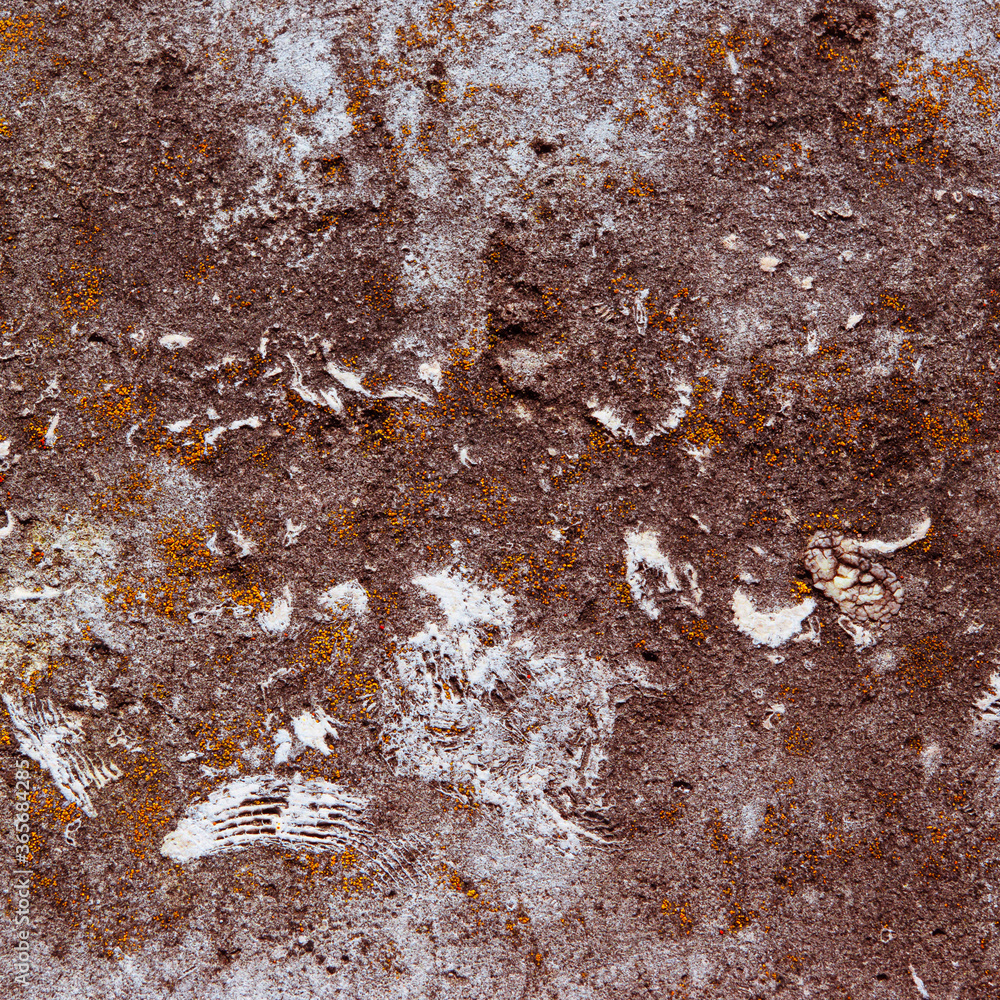 Vintage concrete background - weathered concrete surface with scratches ...
