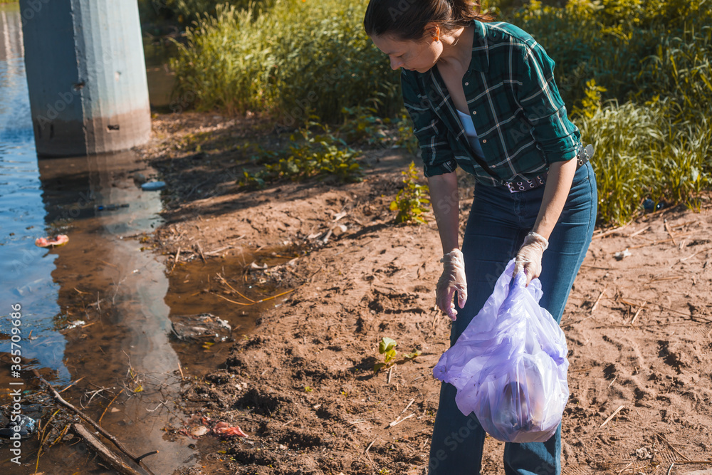 Taking care of our planet. Garbage collection and sorting. The problem ...