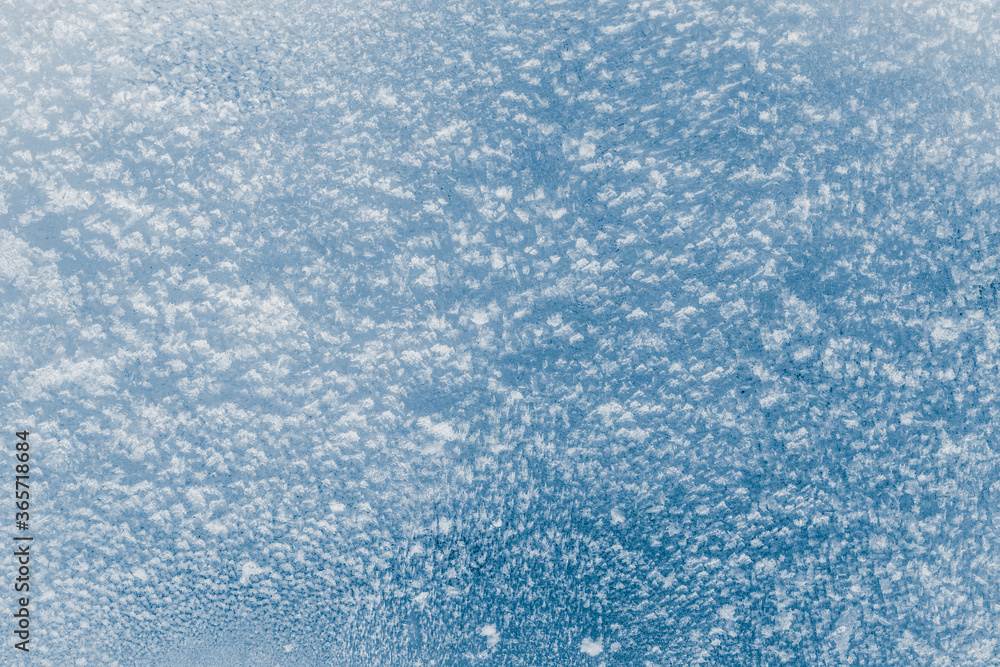 Ice texture blue toned background. Texture crunchy frosted surface of ...